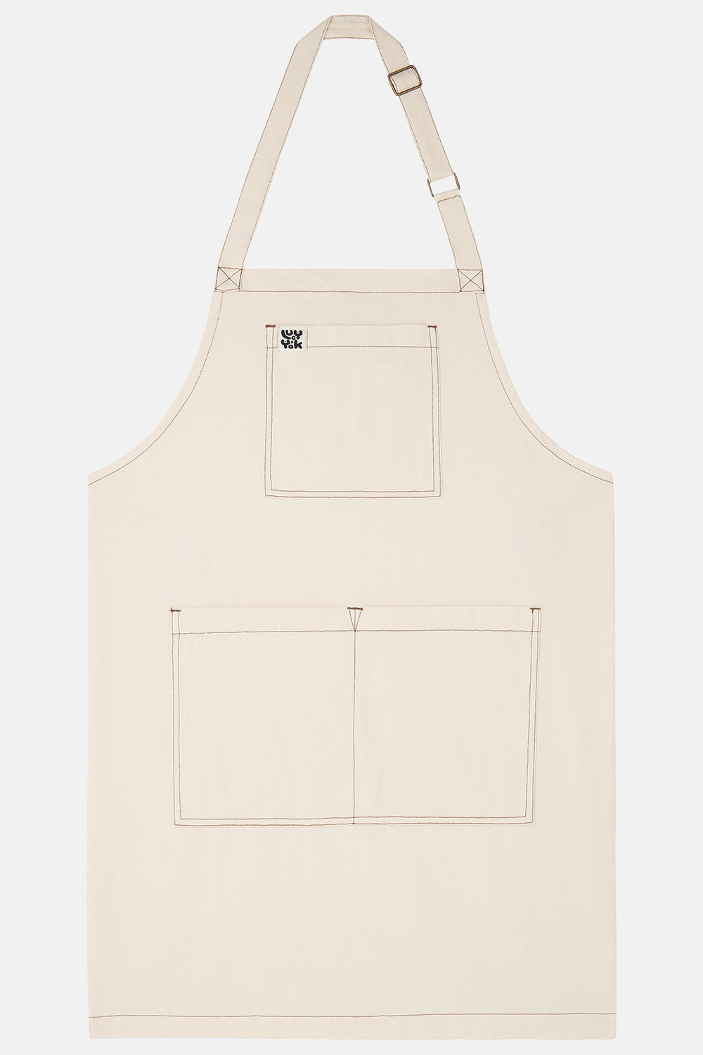 Ada - Heavyweight Twill Apron in Ecru – Lucy & Yak