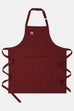 Ada - Heavyweight Cotton Apron in Maroon – Lucy & Yak