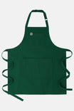 Ada - Heavyweight Cotton Apron in Posy Green – Lucy & Yak