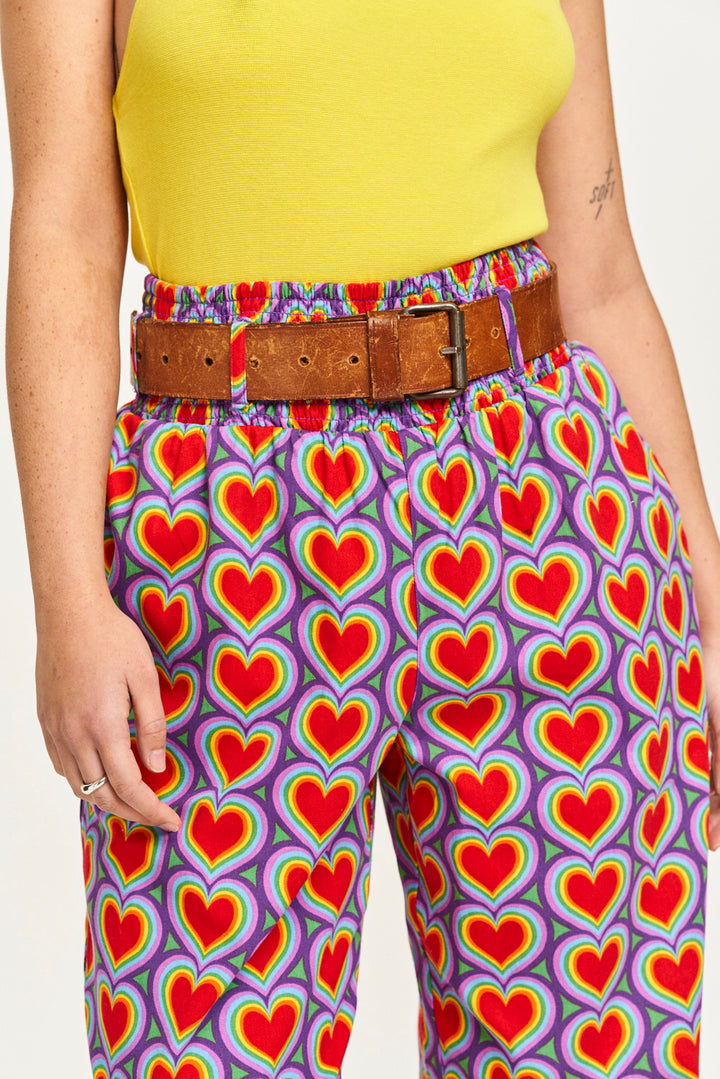 Alexa Trousers - High Rise - Elasticated Waistband – Lucy & Yak