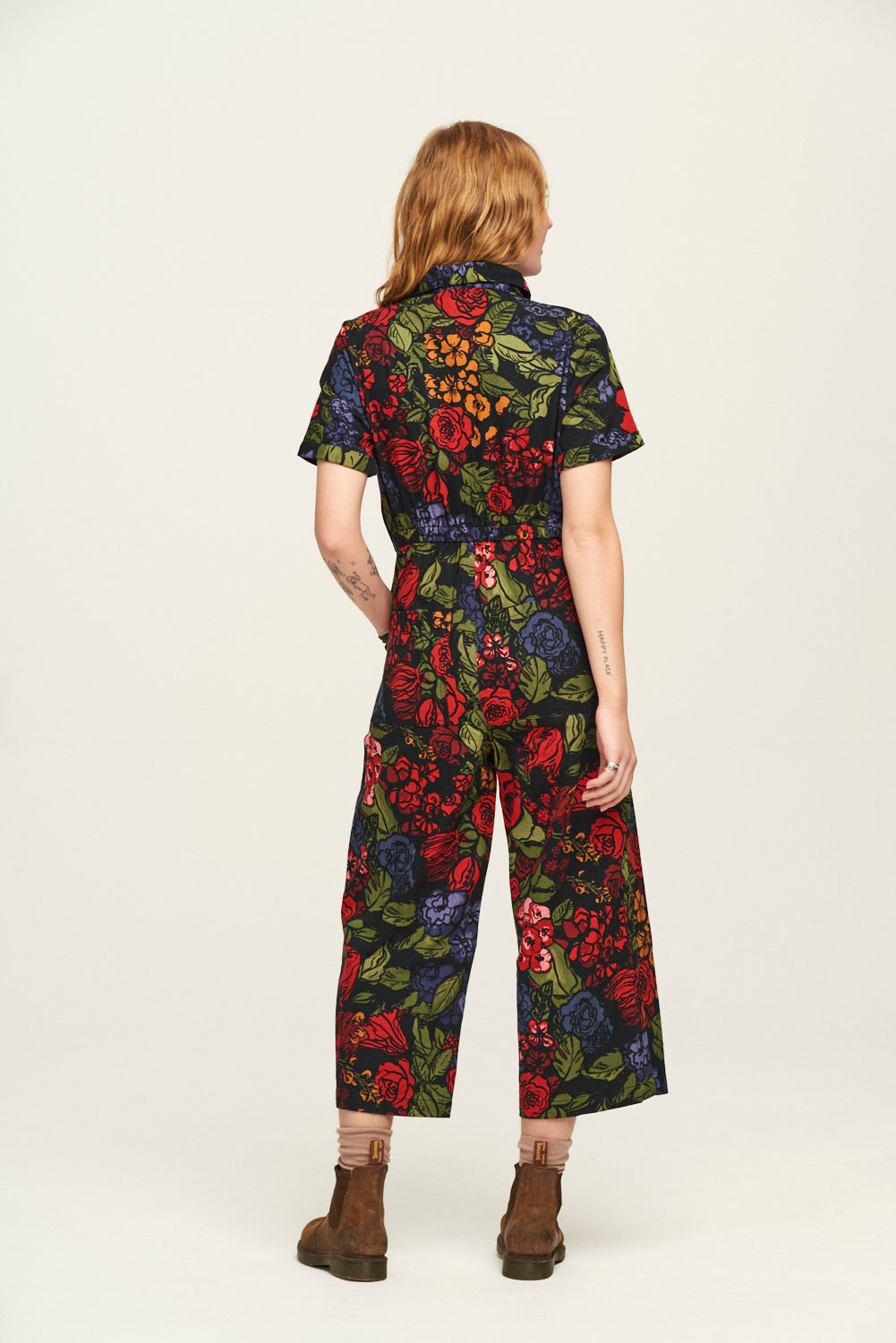 Ragan - Cotton Jumpsuit in Maria Print – Lucy & Yak
