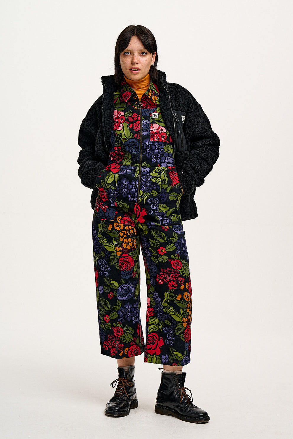 Ragan - Cotton Jumpsuit in Maria Print – Lucy & Yak