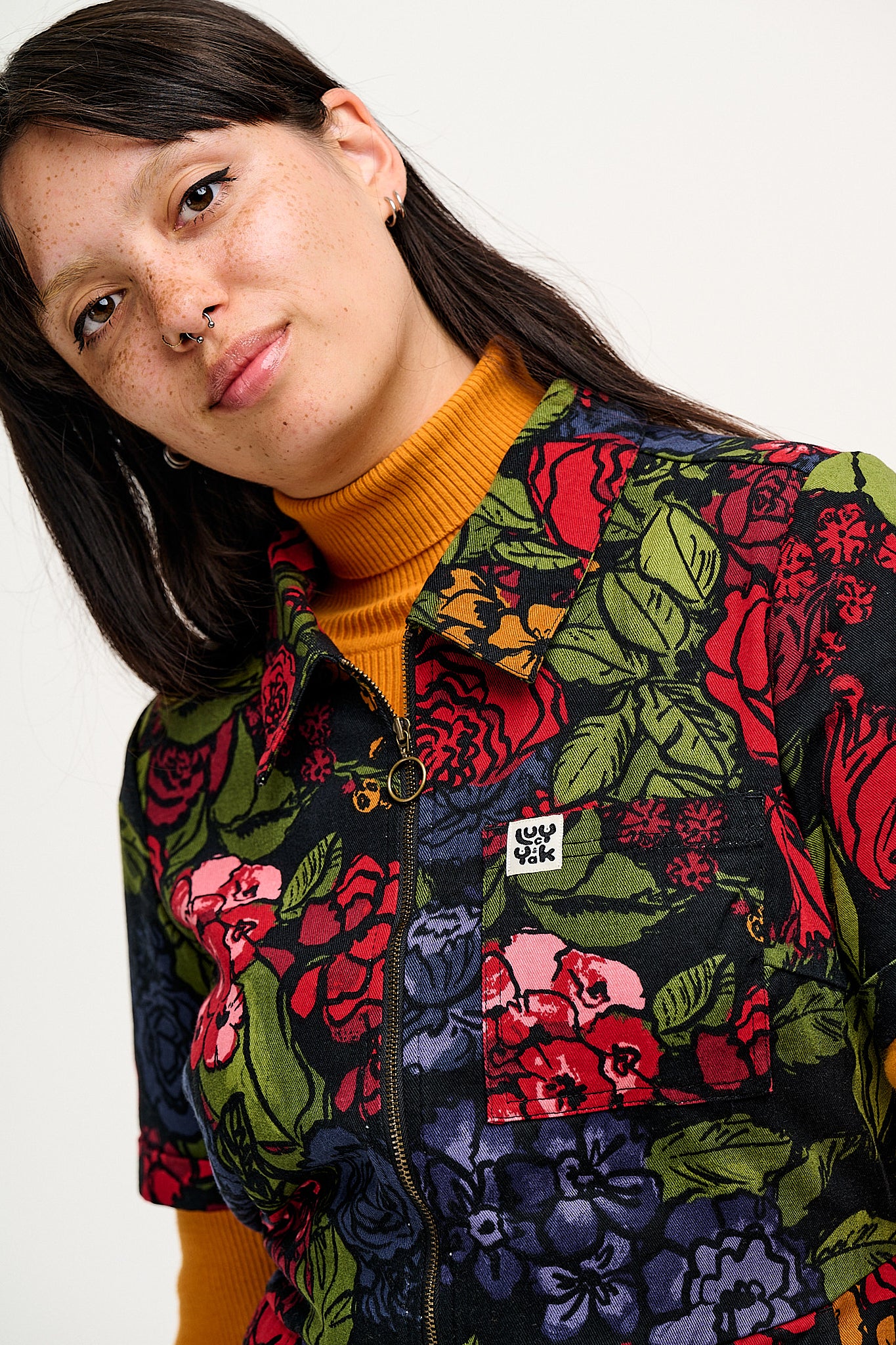 Ragan - Cotton Jumpsuit in Maria Print – Lucy & Yak