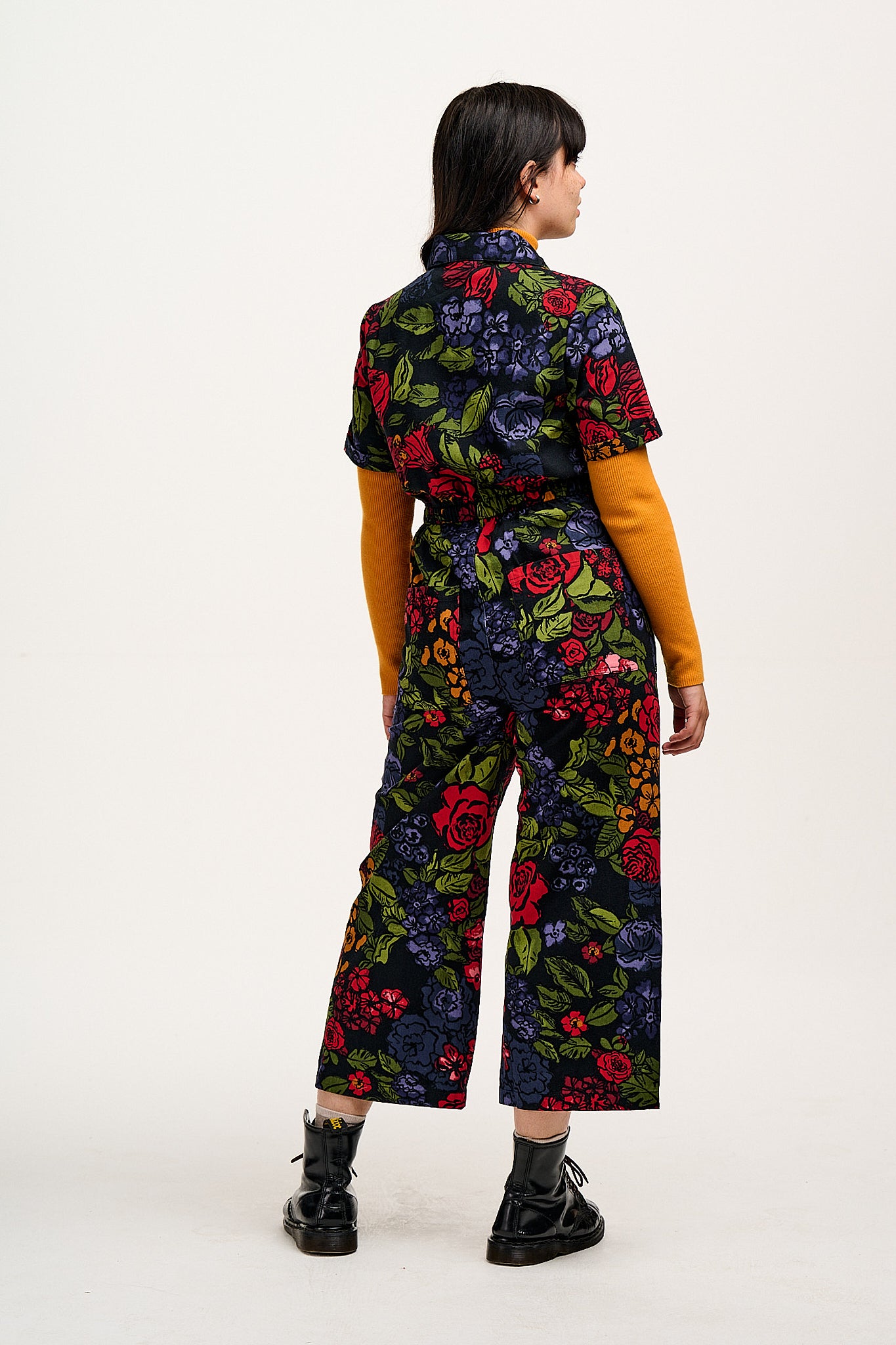 Ragan - Cotton Jumpsuit in Maria Print – Lucy & Yak