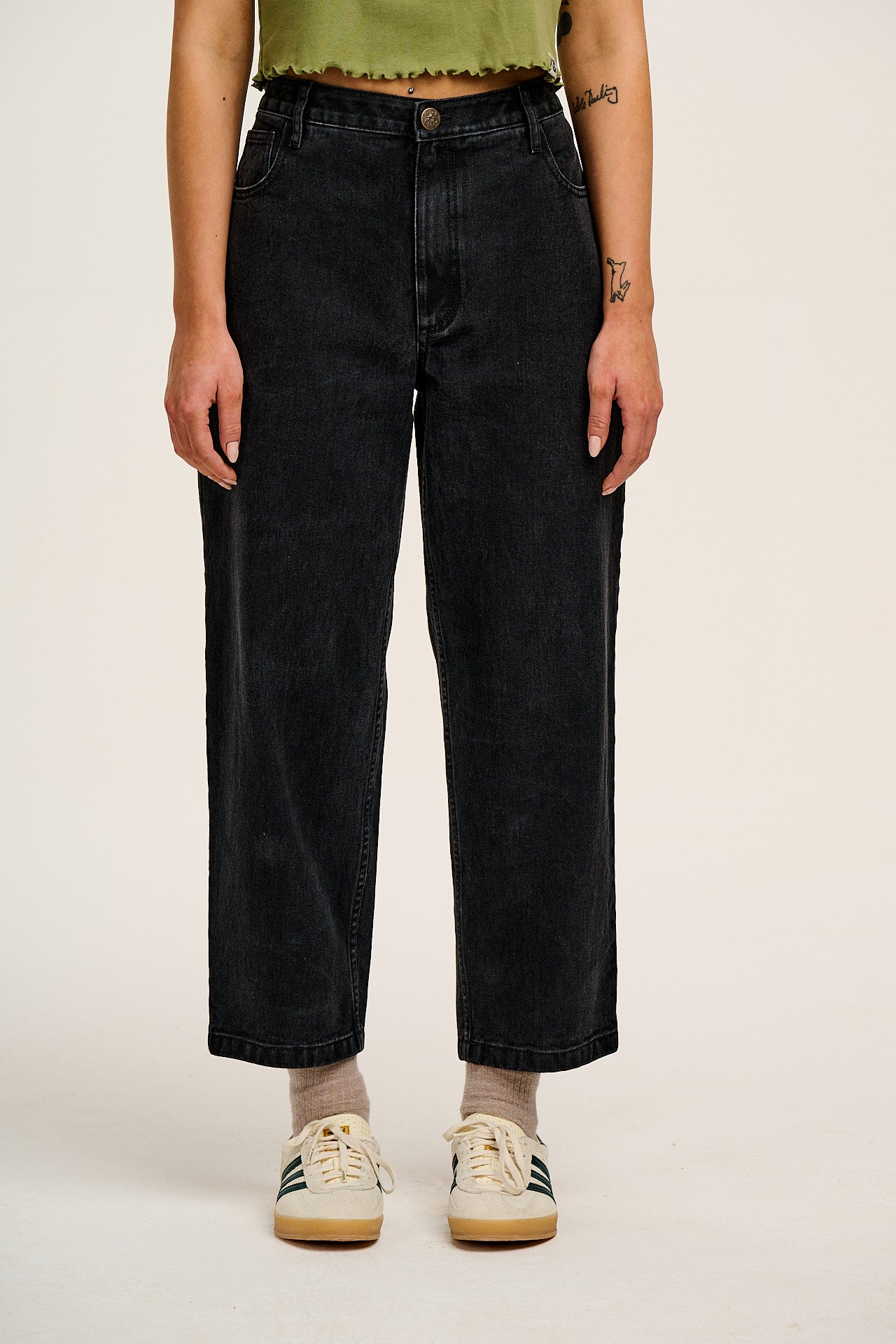 Drew Mid Rise Straight Leg Jeans - Lucy & Yak