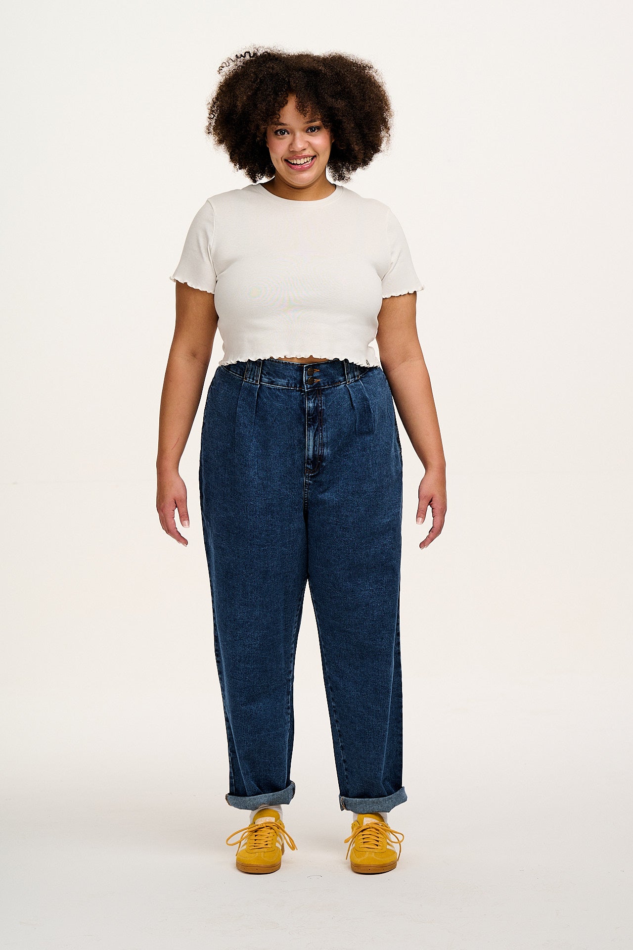 Addison - Denim Jeans in Mid Wash Blue – Lucy & Yak