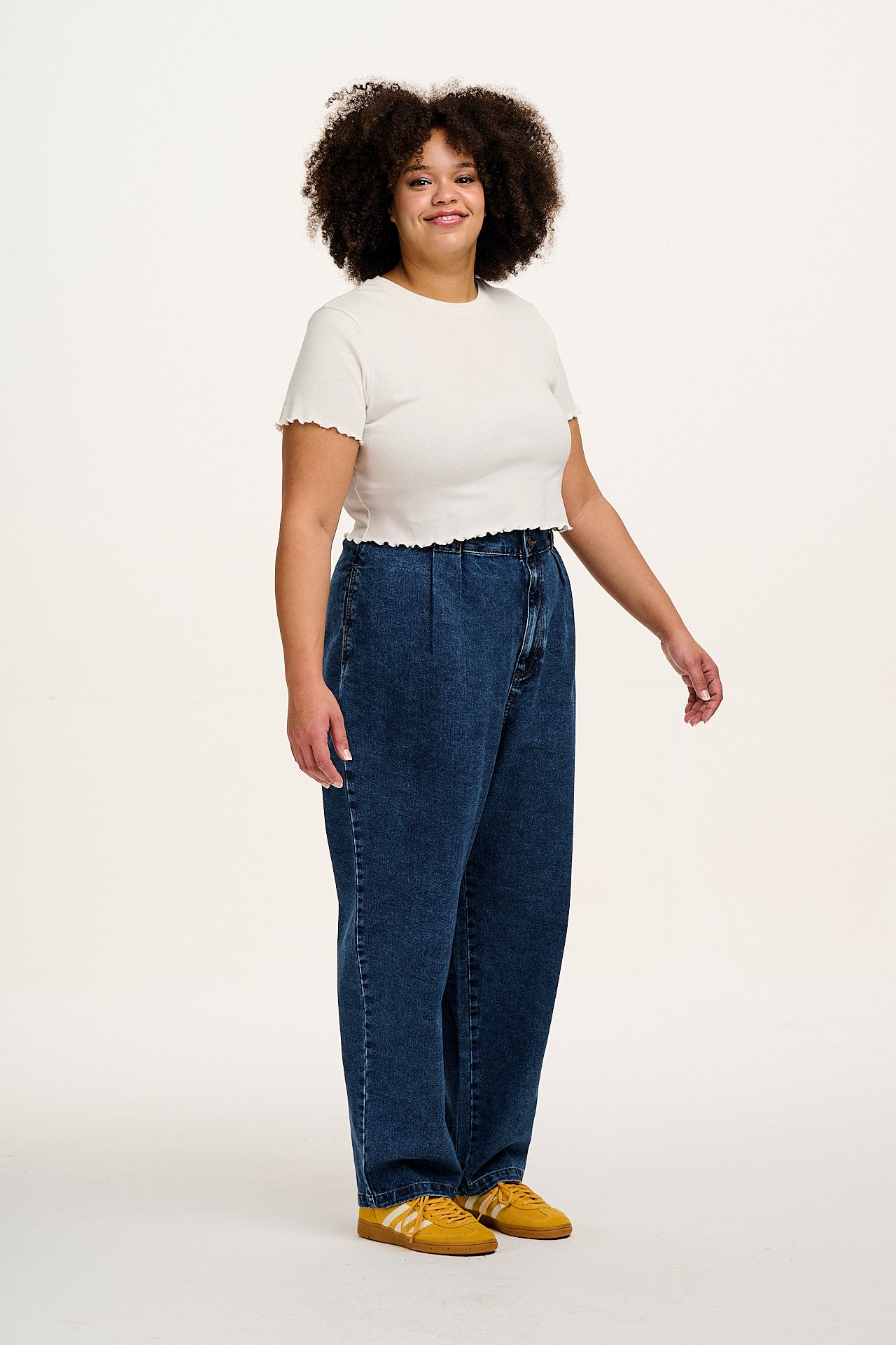 Addison - Denim Jeans in Mid Wash Blue – Lucy & Yak