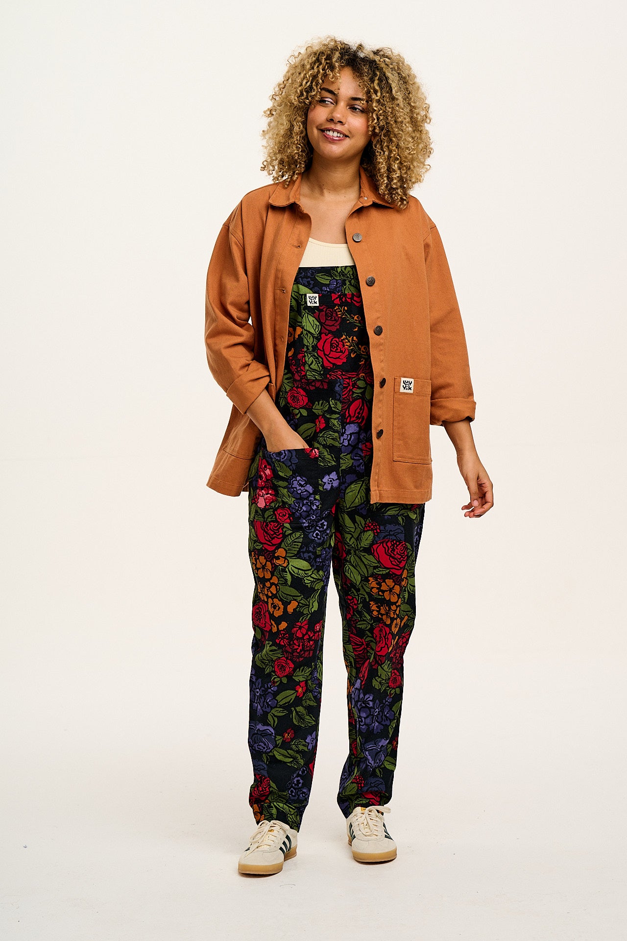 Original - Cotton Dungarees in Maria Print – Lucy & Yak