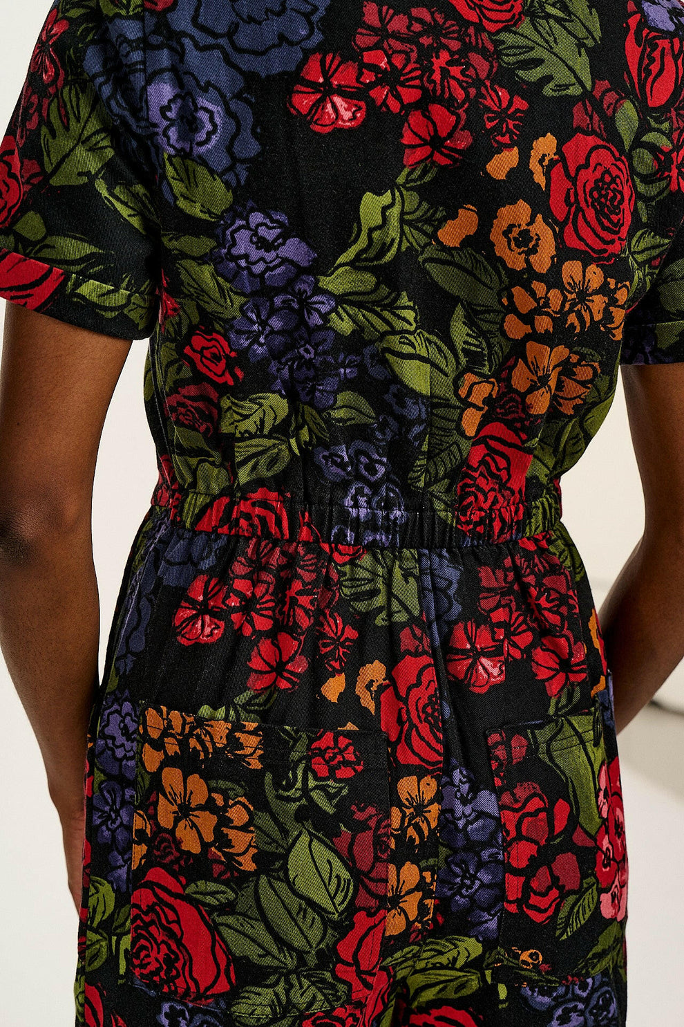 Ragan - Cotton Jumpsuit in Maria Print – Lucy & Yak