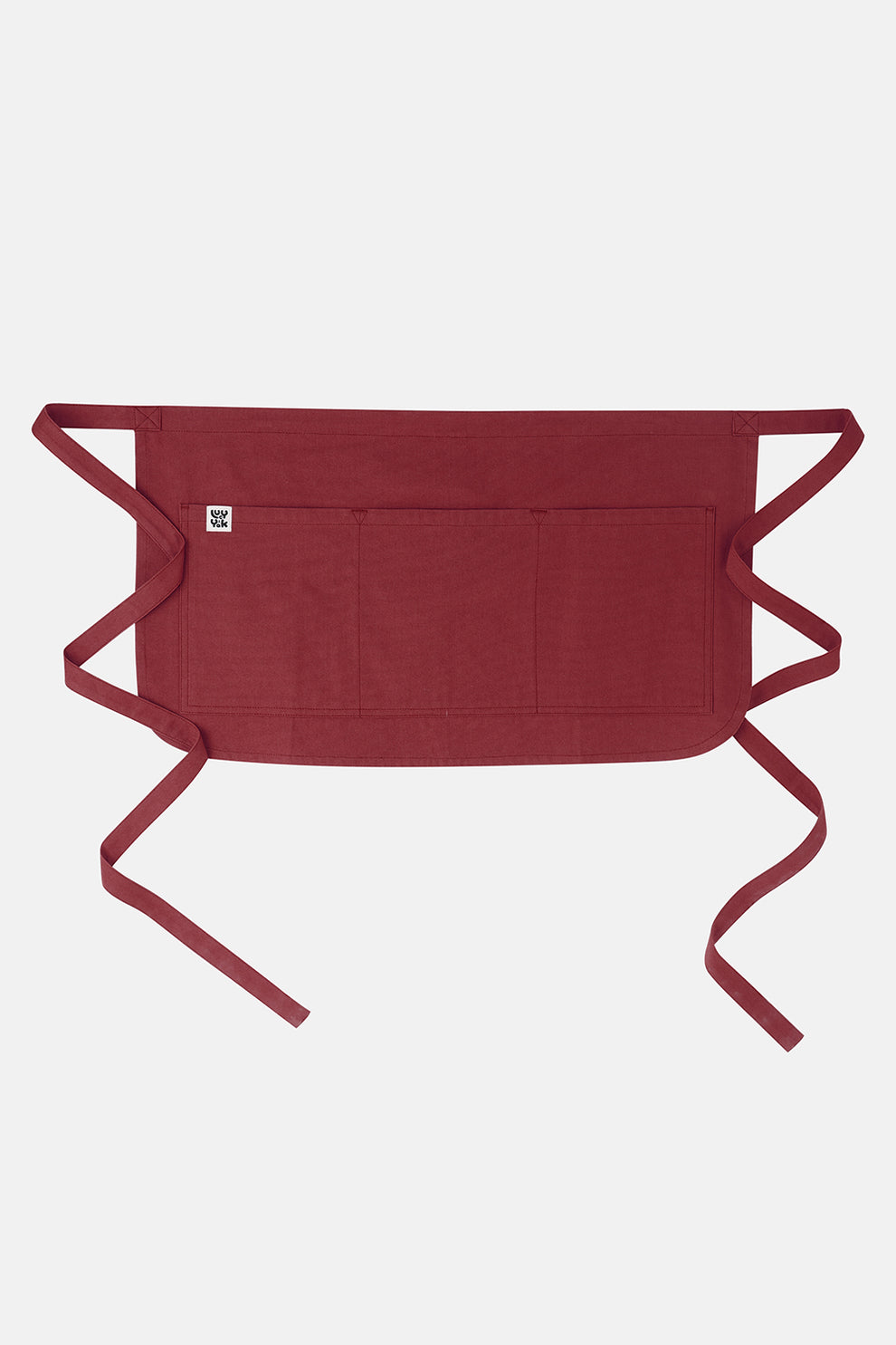 Millau - Midweight Cotton Waist Apron in Maroon – Lucy & Yak